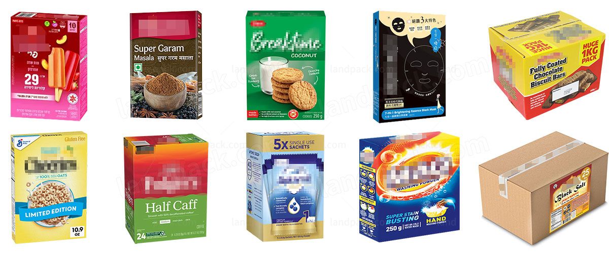 Horizontal Cartoner Cartoning Packaging Machine for Pouch, Sachet,Tube ...